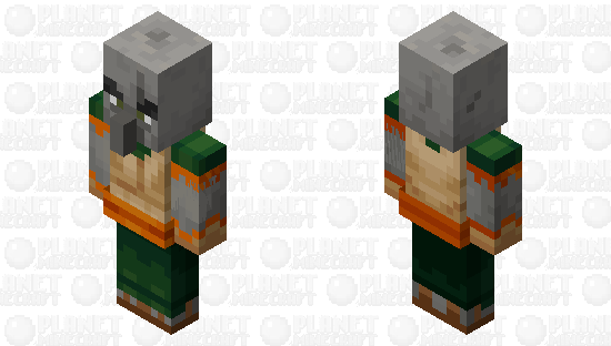 Desecutioner illager Minecraft Mob Skin
