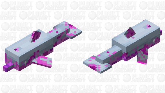 The pink belly Dolphin Minecraft Mob Skin
