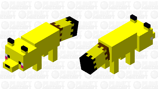 Pikachu Minecraft Mob Skin