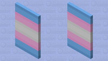 Transflag Minecraft Mob Skins | Planet Minecraft Community
