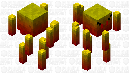 better blaze Minecraft Mob Skin