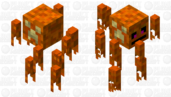 Red sandstone guard Minecraft Mob Skin