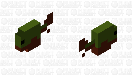 The Fish (Variant 2) (Old Mob Design) Minecraft Mob Skin