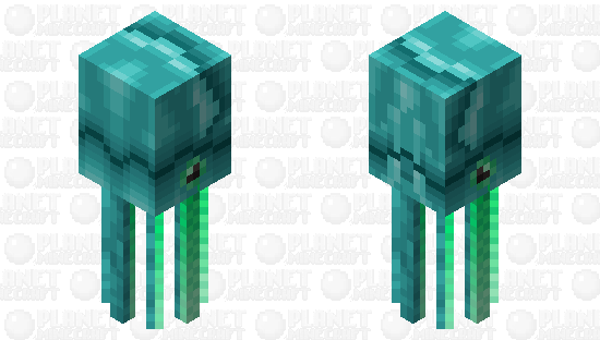 Cursed humboldt squid Minecraft Mob Skin
