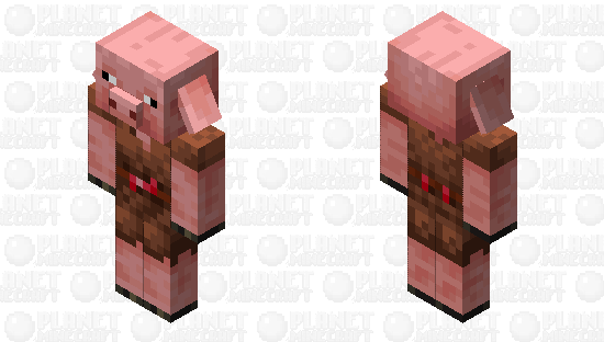 The Pigman with clothes Minecraft Mob Skin