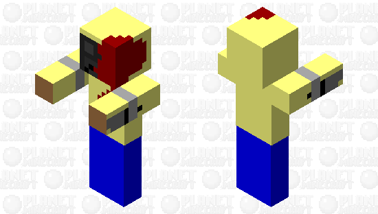 zombie man kill uyou Minecraft Mob Skin