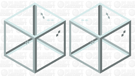 Glass block Minecraft Mob Skin