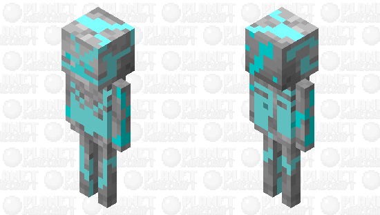 Soul Skeleton💀👻☠ Minecraft Mob Skin