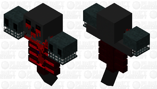 wither hd Minecraft Mob Skin