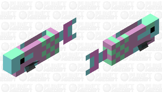 Parrotfish Minecraft Mob Skin
