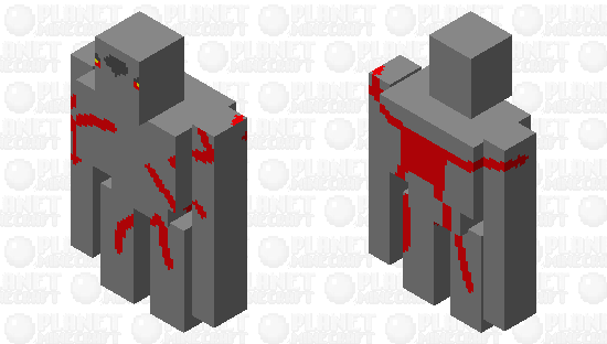 redstone golem Minecraft Mob Skin