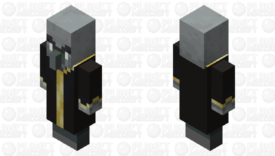 angry evoker Minecraft Mob Skin