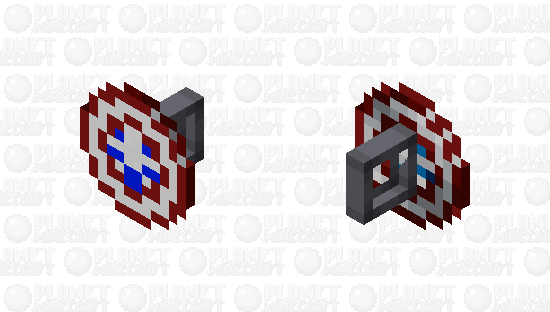 Captain America Shield Skin Minecraft Mob Skin