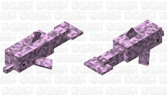 Pink dolfin Minecraft Mob Skin