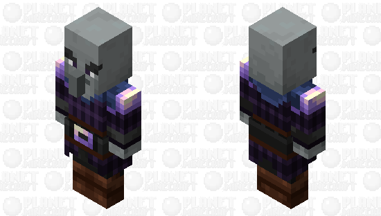 Pillagers re-texturing / level ? / Amethyst Shard Minecraft Mob Skin