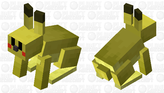 pikachu Minecraft Mob Skin