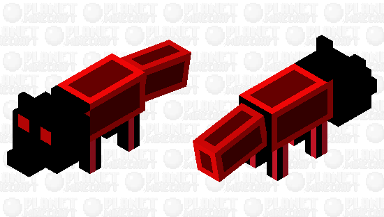 Red fox Minecraft Mob Skin