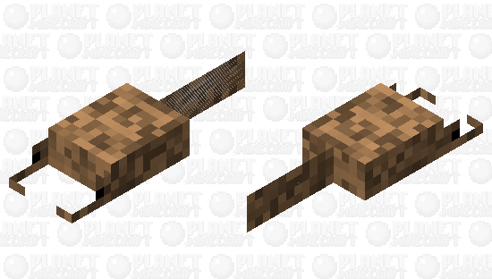 coarse dirt snapper(larva) Minecraft Mob Skin