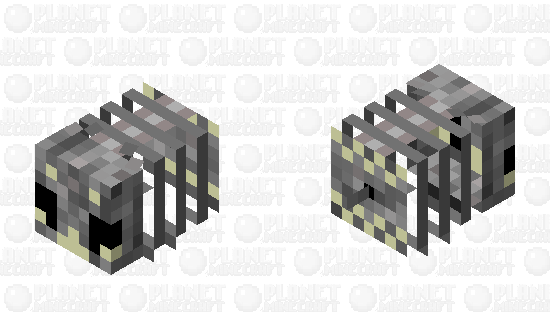 Nectar Bee skeleton Minecraft Mob Skin