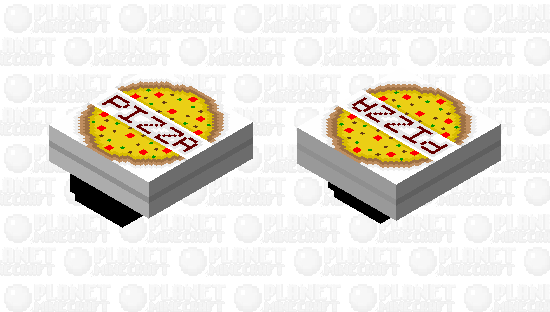 Floating Pizza Box Minecraft Mob Skin