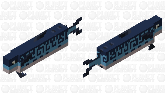 Atlantic Mackerel Minecraft Mob Skin