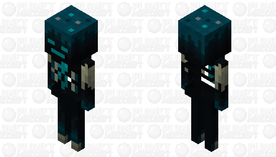 Sculk skeleton with glowing soul (request by Withersoul111) Minecraft ...