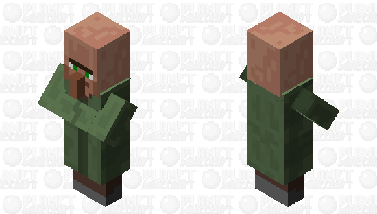 Idiot du village Minecraft Mob Skin
