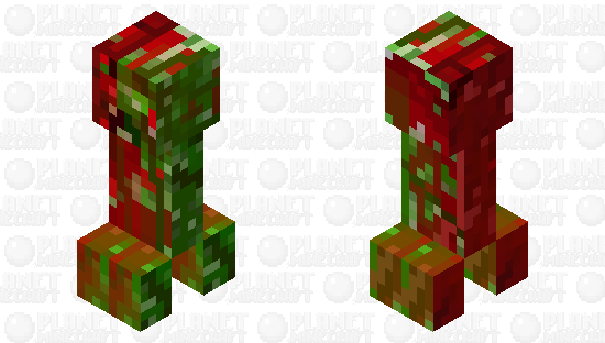 Hell Creeper | HELL CREEPER | Hell Minecraft Mob Skin