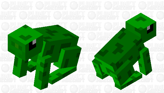 green frog Minecraft Mob Skin