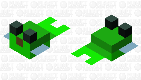 green puffer-fish Minecraft Mob Skin