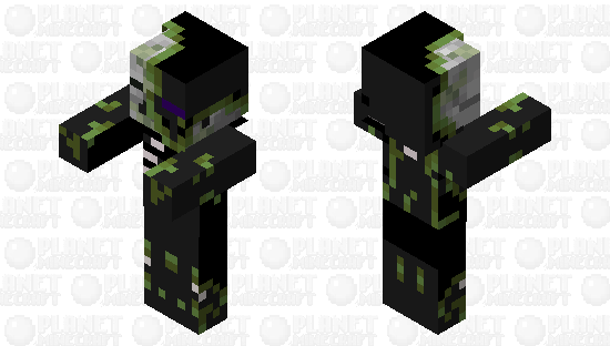 Ender Zombie Minecraft Mob Skin