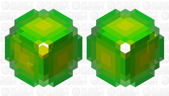 Xp orb slime Minecraft Mob Skin