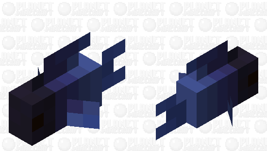 blue betta Minecraft Mob Skin