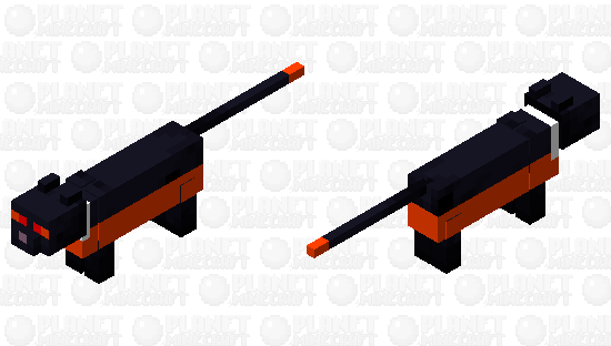 hell cat Minecraft Mob Skin