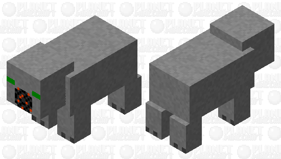 carrot shredder bot Minecraft Mob Skin