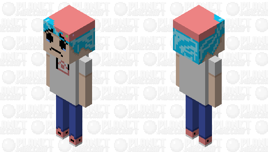 Soft boyfriend (Friday night funkin) Minecraft Mob Skin