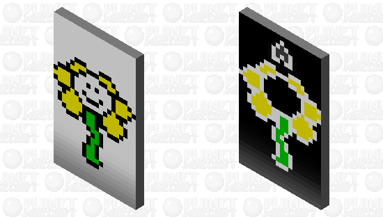 Flowey Cape Minecraft Mob Skin