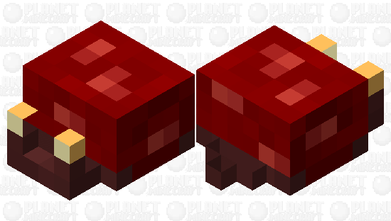 snail / (nether/crimson) Minecraft Mob Skin