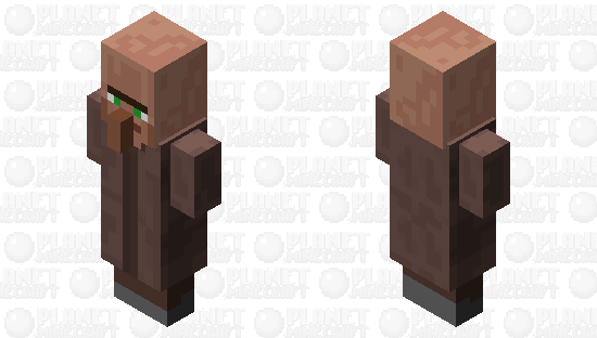 Villager As A Vindicator Minecraft Mob Skin