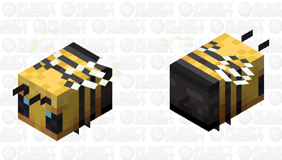 Better Bee Minecraft Mob Skin