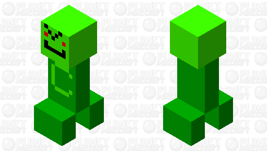 Evil Creeper! Minecraft Mob Skin