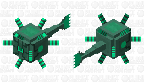 ancient guardian Minecraft Mob Skin
