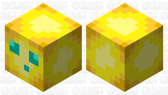 Golden slime, part 3 of series of golden mobs Minecraft Mob Skin
