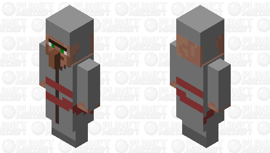 Armored villager Minecraft Mob Skin