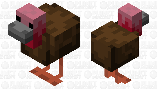 Turkey (for Minecraft+) Minecraft Mob Skin