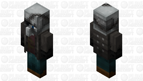 Remastered Vindicator Minecraft Mob Skin