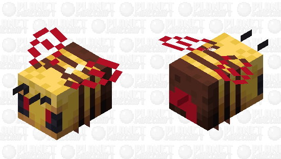 Killer bee Minecraft Mob Skin