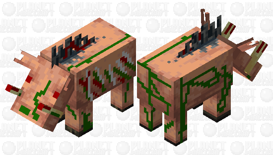 zombie hoglie Minecraft Mob Skin