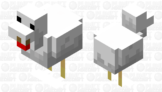 Creamy chicken Minecraft Mob Skin