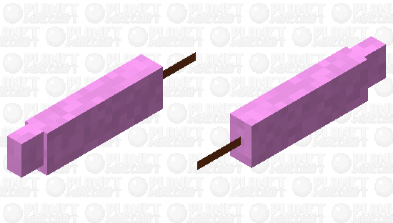 Aquatic cotton candy Minecraft Mob Skin